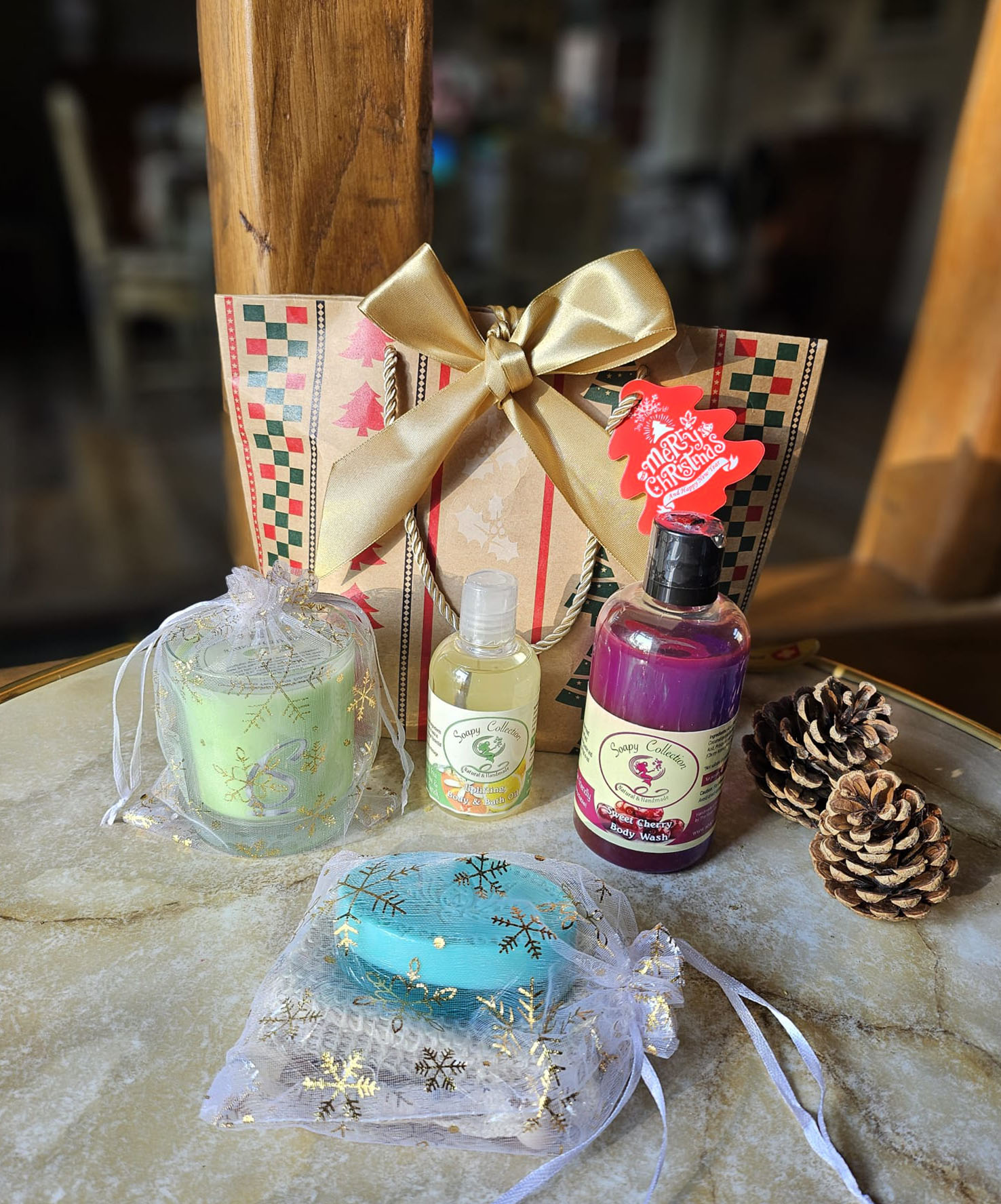 Christmas Bath Gift Winter